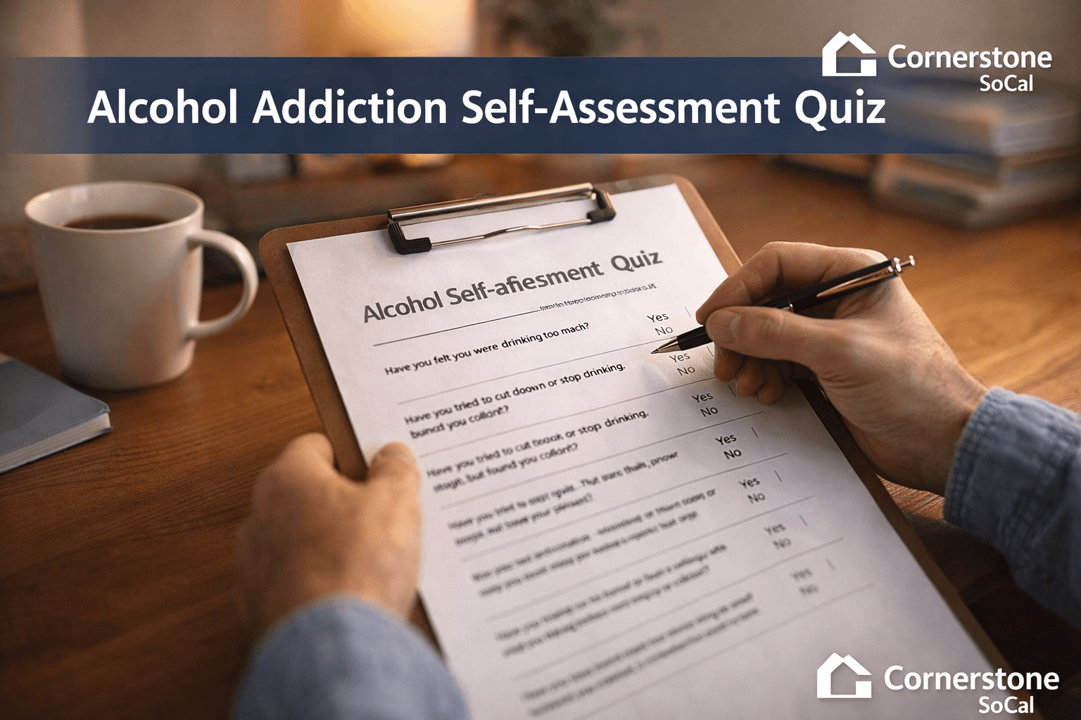 Alcohol Addiction Self-Assessment Quiz | Cornerstone SoCal